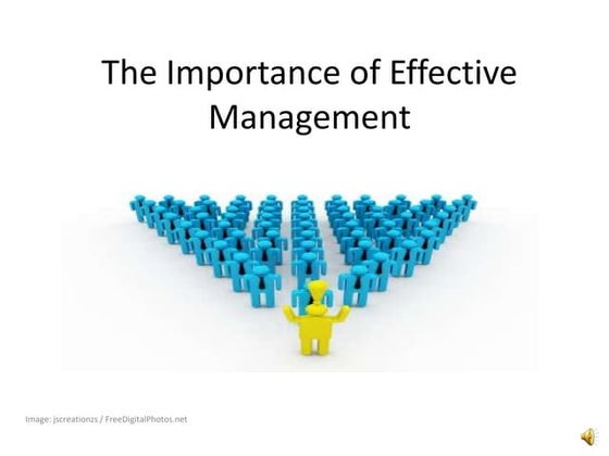 Effective management | PPTX