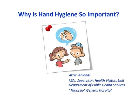 a guide to hand hygiene | PDF | Infectious Diseases | Diseases and ...