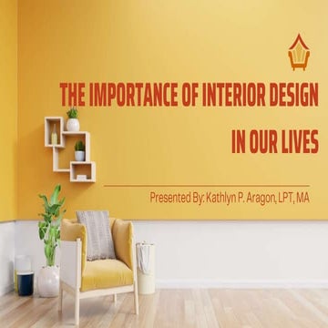 THE IMPORTANCE OF INTERIOR DESIGN IN OUR LIVES.pptx