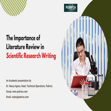 The Importance of Literature Review in Scientific Research Writing.pdf