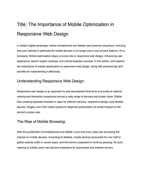 Benefits of Responsive Web Design In Okhla Delhi NCR.pdf