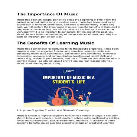 The Importance Of Music.pdf