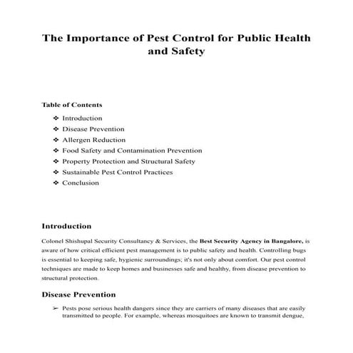 The Importance of Pest Control for Public Health and Safety.pdf