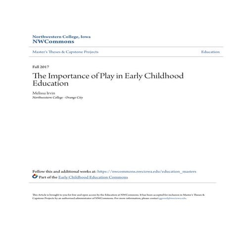The Importance of Play in Early Childhood Education.pdf