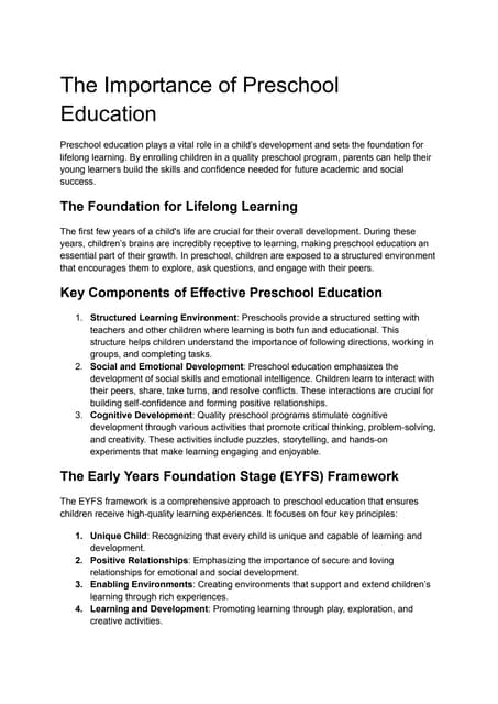What Is The Best Environment For Preschool Learning.pptx