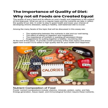 The Importance of Quality of Diet.pdf
