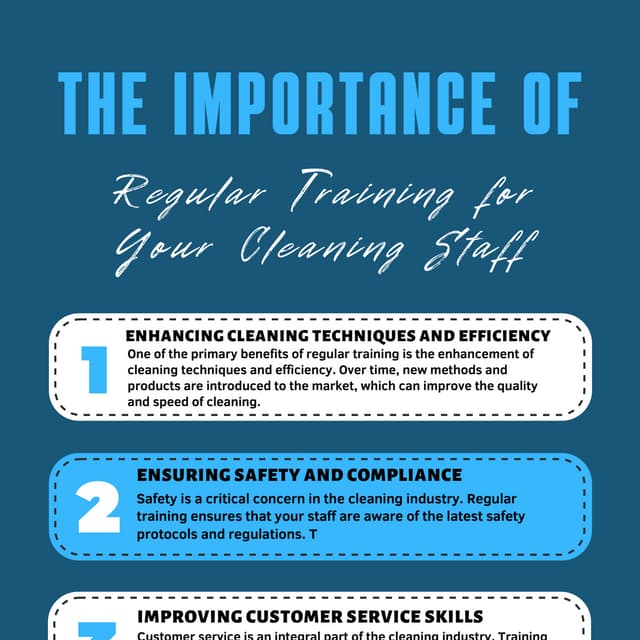 The Importance of Regular Training for Your Cleaning Staff | PDF