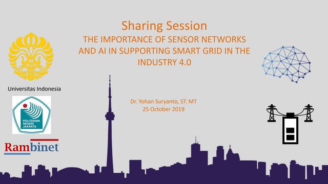 The Importance Of Sensor Networks And Ai In Supporting Smart Grid In