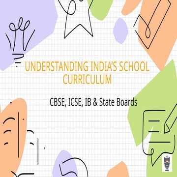 Understanding the Indian School Curriculum Landscape: CBSE, ICSE, IB ...