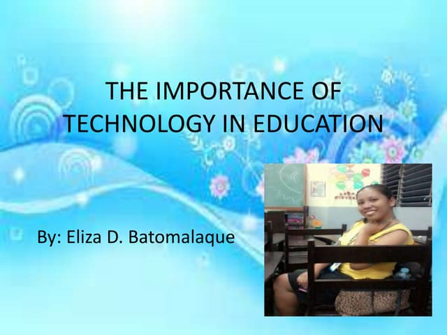 Technology in the classroom | PPT