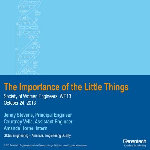 The Importance of Little Things | PPT
