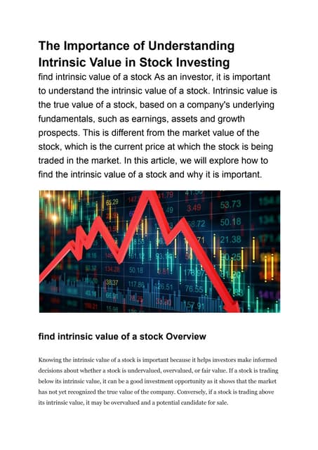 Imputed market value of an asset | PDF