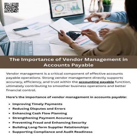 The Importance of Vendor Management in Accounts Payable | PDF