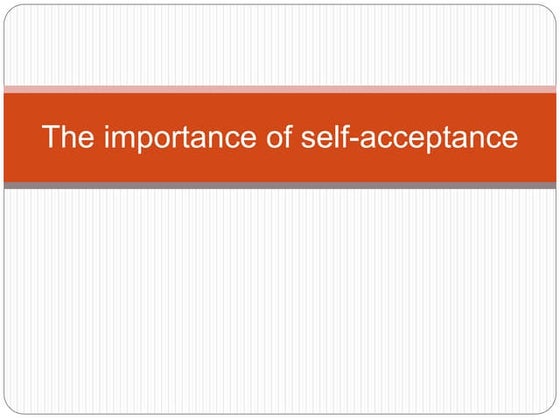 Self awareness PPT | PPT