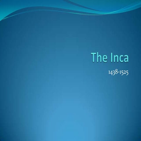 The Inca | PPT