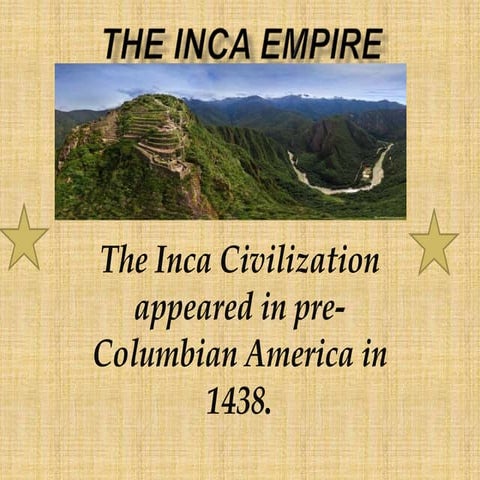 The Inca Empire | PPTX