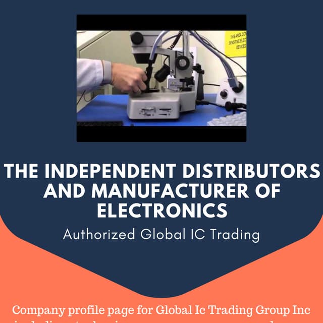 The Independent Distributors and Manufacturer of Electronics | PDF