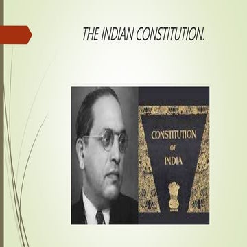 THE INDIAN CONSTITUTION PREAMBLE FUNDAMENTAL DUTIES AND RIGHTS_082904.pptx
