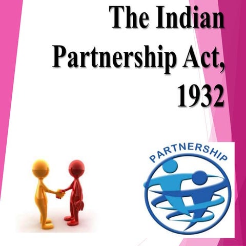 Theindianpartnershipact1932 120305114812-phpapp02 (1) | PPTX