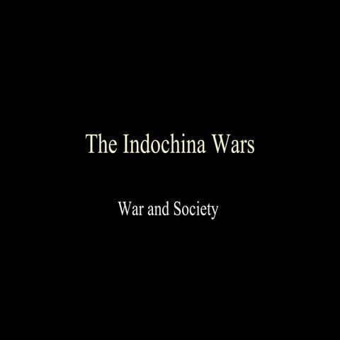 The Indochina Wars | PPT