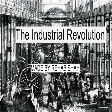 Industrial Revolution presentation slide | PPTX
