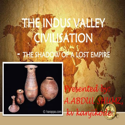The Indus Valley Civilisation, History class 11 cbse | PDF