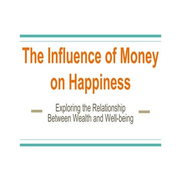 The Influence of Money on Happiness.pptx