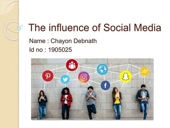 Negative effects of social media | PPTX