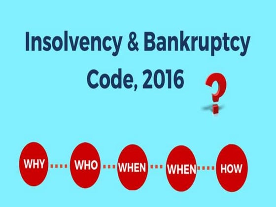 Corporate Insolvency Resolution Process PPT | PPTX | Bankruptcy | Business Banking & Finance