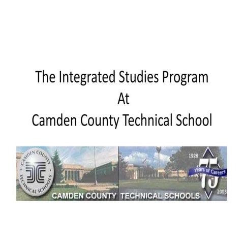 The Integrated Studies Program | PPTX