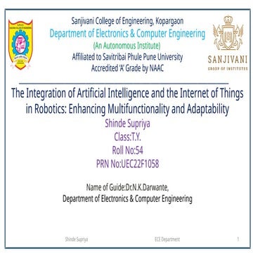 The Integration of Artificial Intelligence and the Internet of Things ...