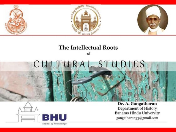 Introducing cultural studies course outline | PPTX