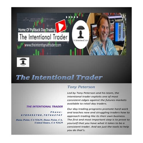 The intentional Trader | PDF
