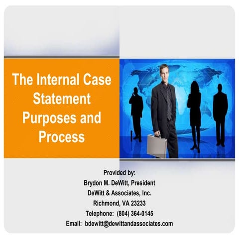 The internal case statement – purpose and process slide share | PPTX