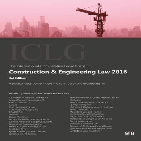 The International Comparative Legal Guide to: Construction and ...