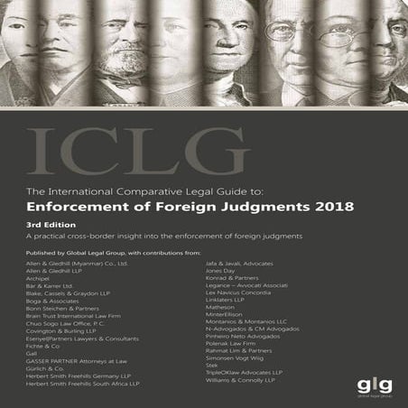 The International Comparative Legal Guide to: Enforcement of Foreign Judgments 2018 | PDF ...