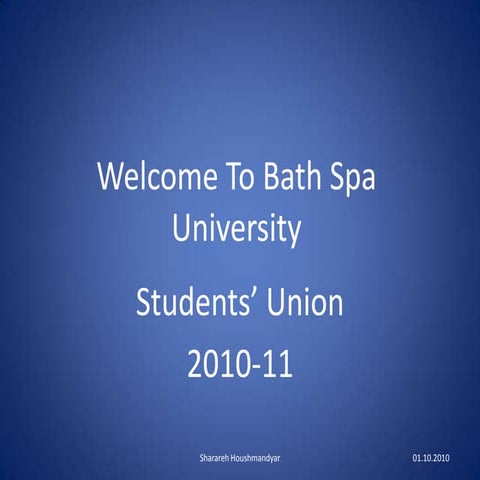 The international induction at bsu | PPTX