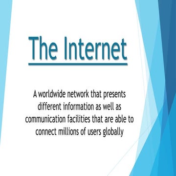 The internet | PPT
