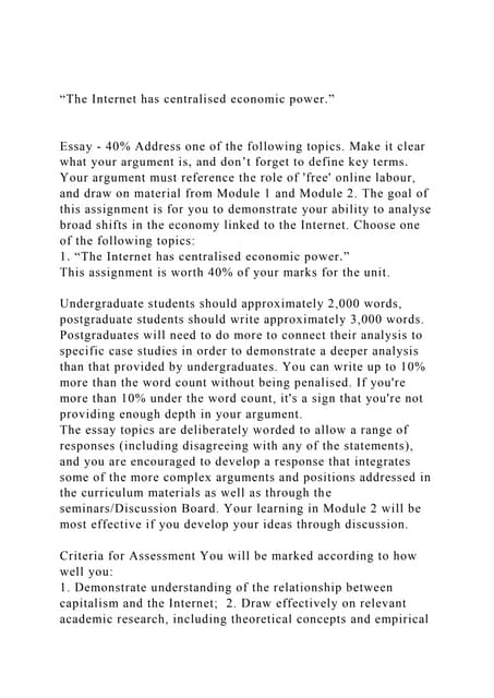 Communication essay.. | PDF