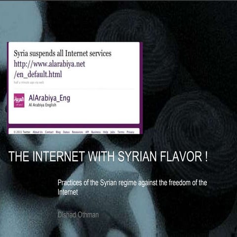 The internet in syria | PPT