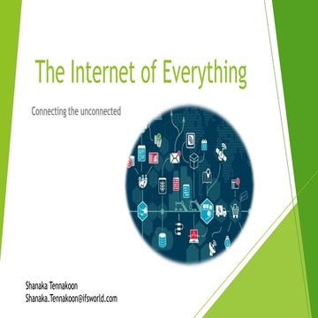 The internet of everything | PPTX