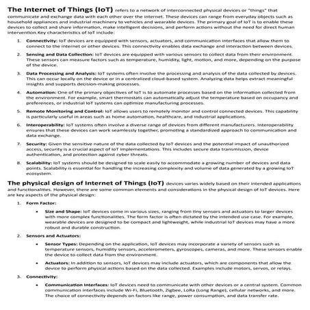 The Internet of Things.pdf | Internet | Computing