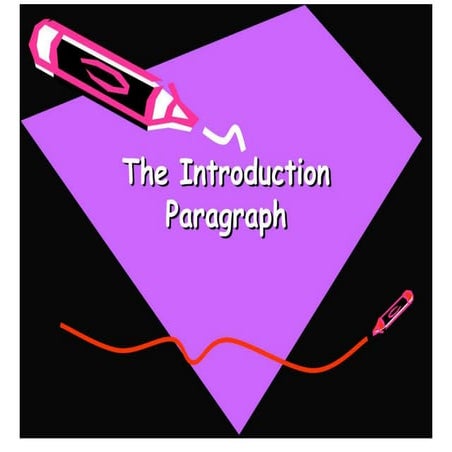 The Introduction Paragraph | PDF
