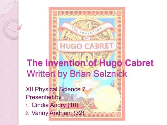 The invention of hugo cabret | PPT
