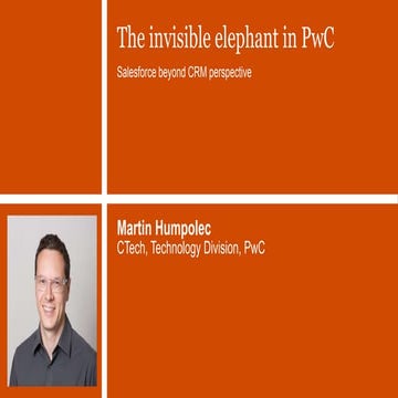 The invisible elephant in PwC | PPTX