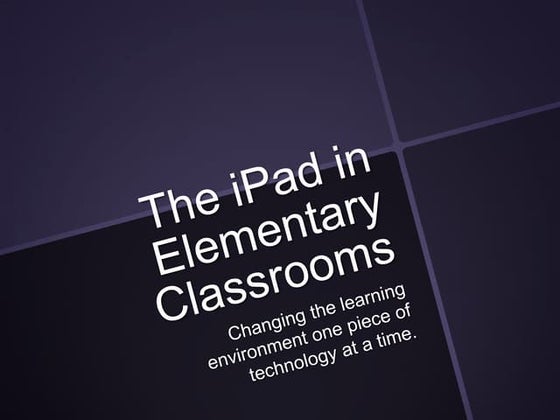 How useful are Apple iPads for Classrooms? | PDF