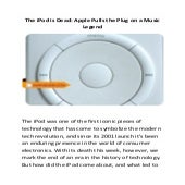 The iPod is Dead.pdf