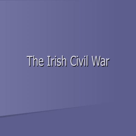 The Irish Civil War | PPT