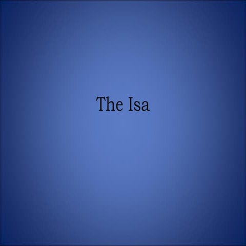 The Isa | PPS