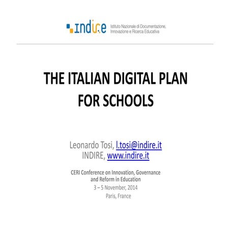 The Italian digital plan | PDF
